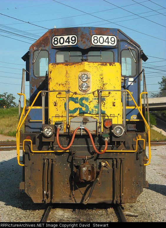 CSX SD40-2 8049
